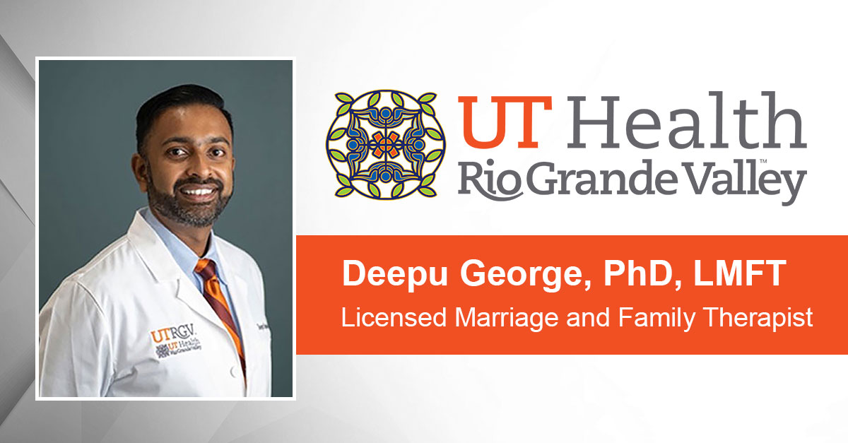 Deepu George, PhD, LMFT | Licensed Marriage and Family Therapist | UT ...