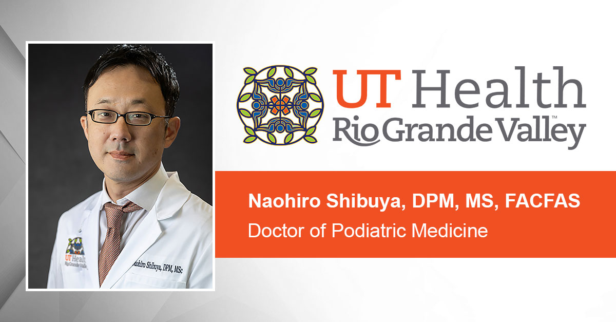 Naohiro Shibuya, DPM, MS, FACFAS | Doctor of Podiatric Medicine | UT ...